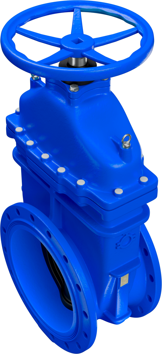 Задвижка с обрезиненным клином DN 1200 - купить оптом от производителя